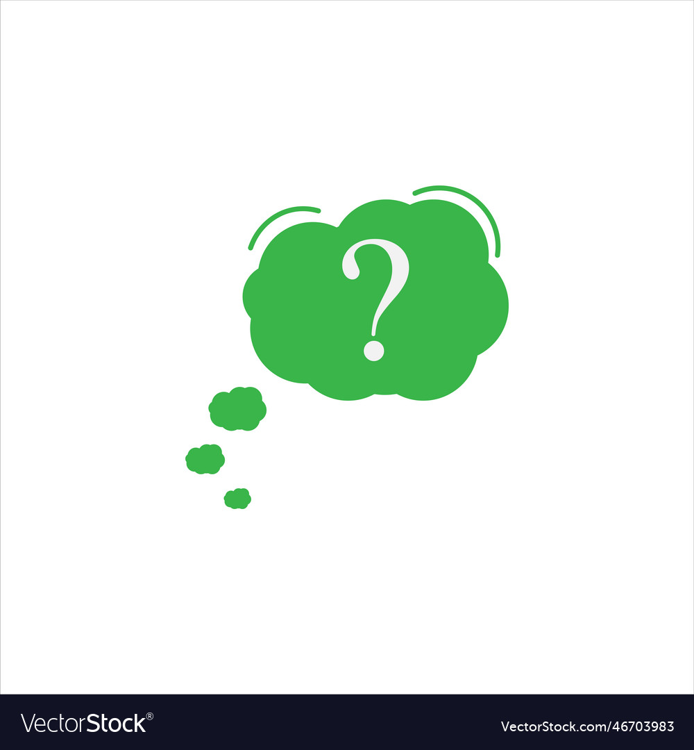 Question mark query Royalty Free Vector Image - VectorStock