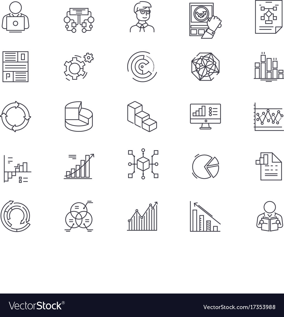 Big data management analytics cloud computing Vector Image