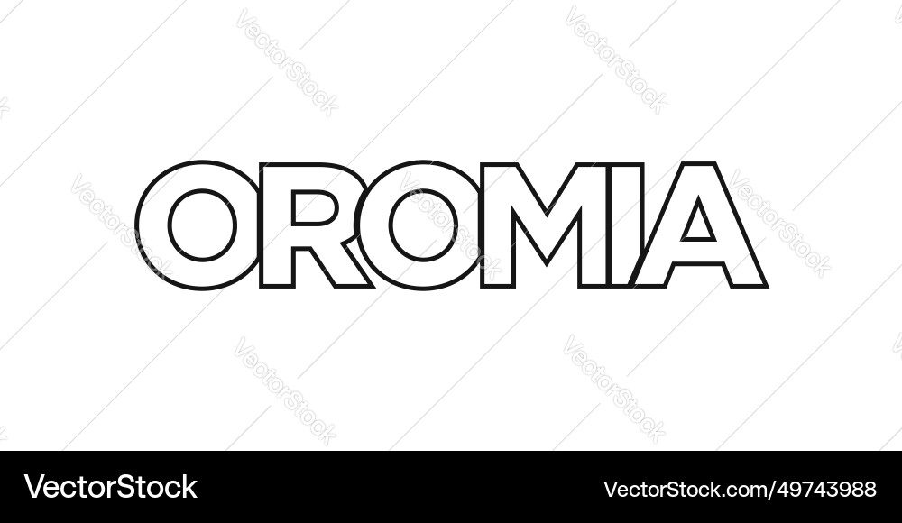 Oromia in the ethiopia emblem design features Vector Image