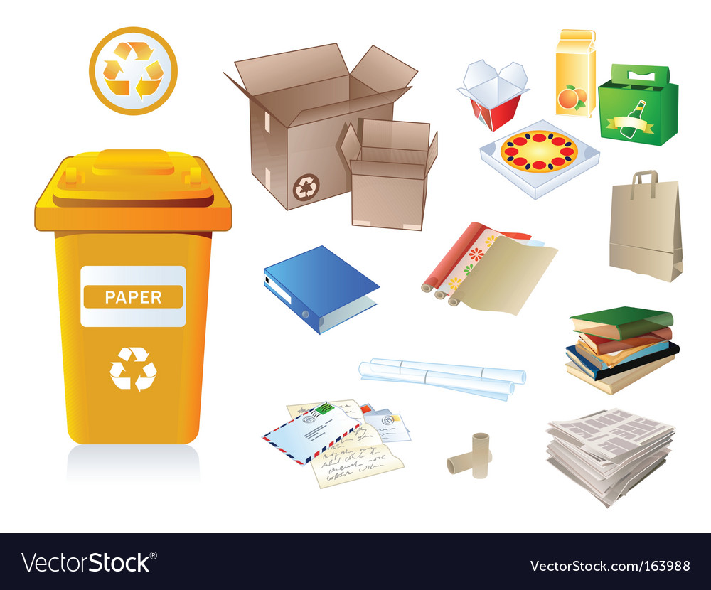 Recycle waste Royalty Free Vector Image - VectorStock