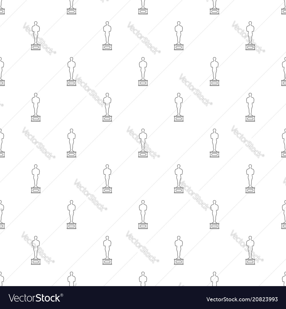 Award pattern seamless Royalty Free Vector Image