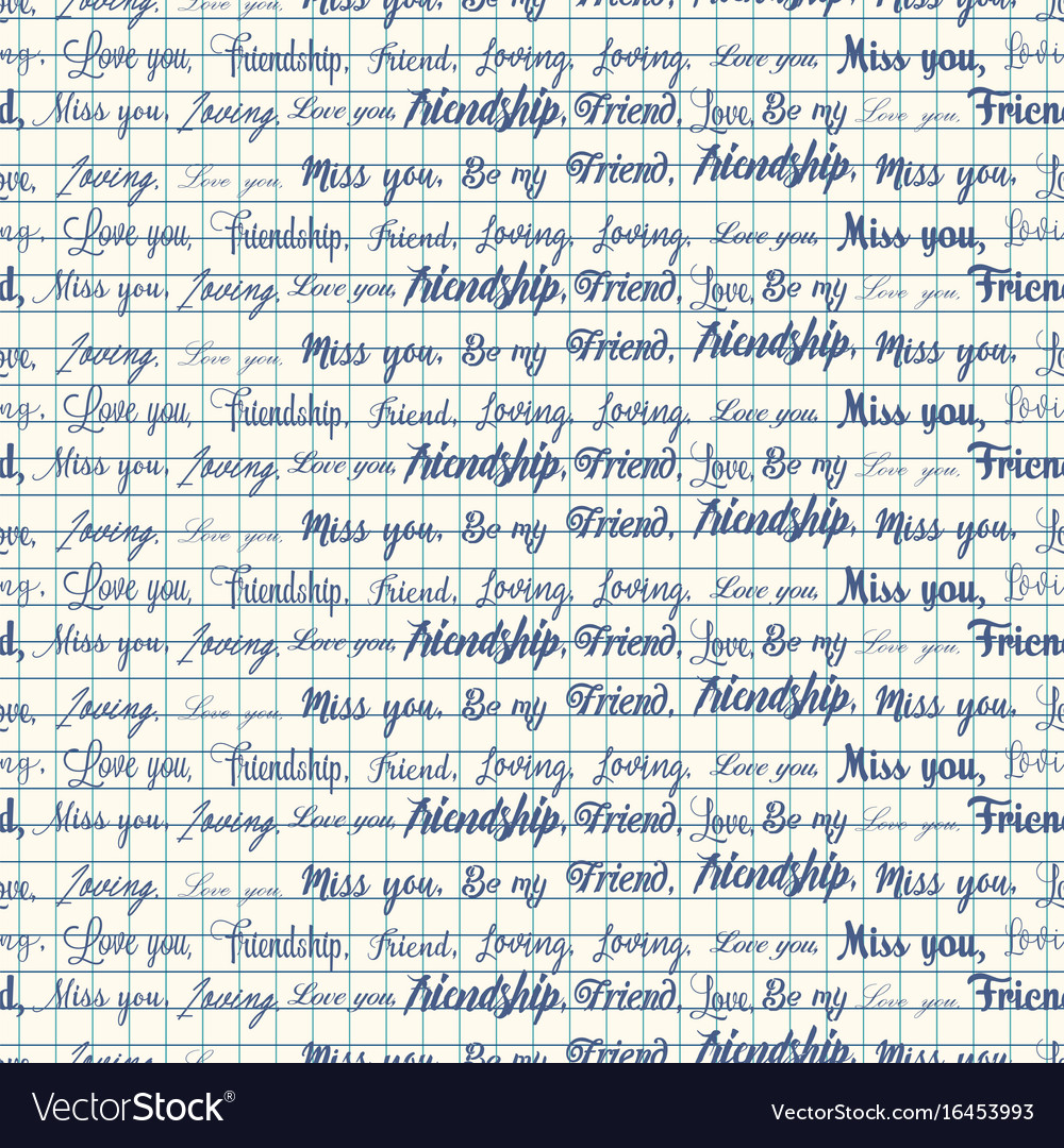 Love text pattern Royalty Free Vector Image - VectorStock