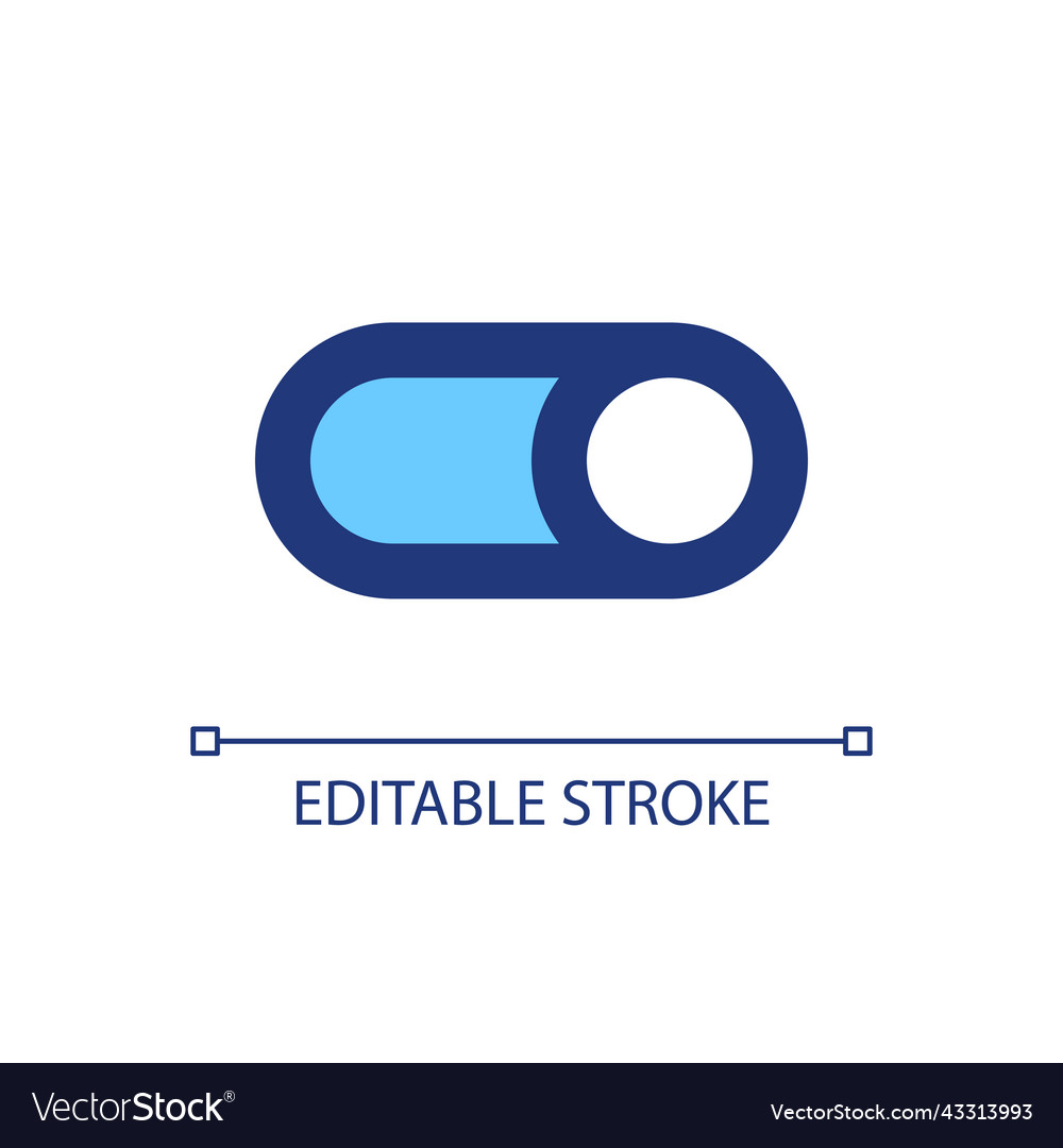 Ui Toggle Icon Toggle Button Pixel Perfect White Linear Ui Icon For