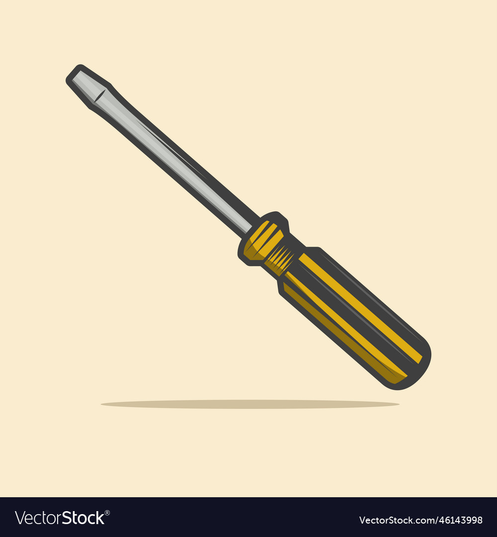 Screwdriver Royalty Free Vector Image - VectorStock
