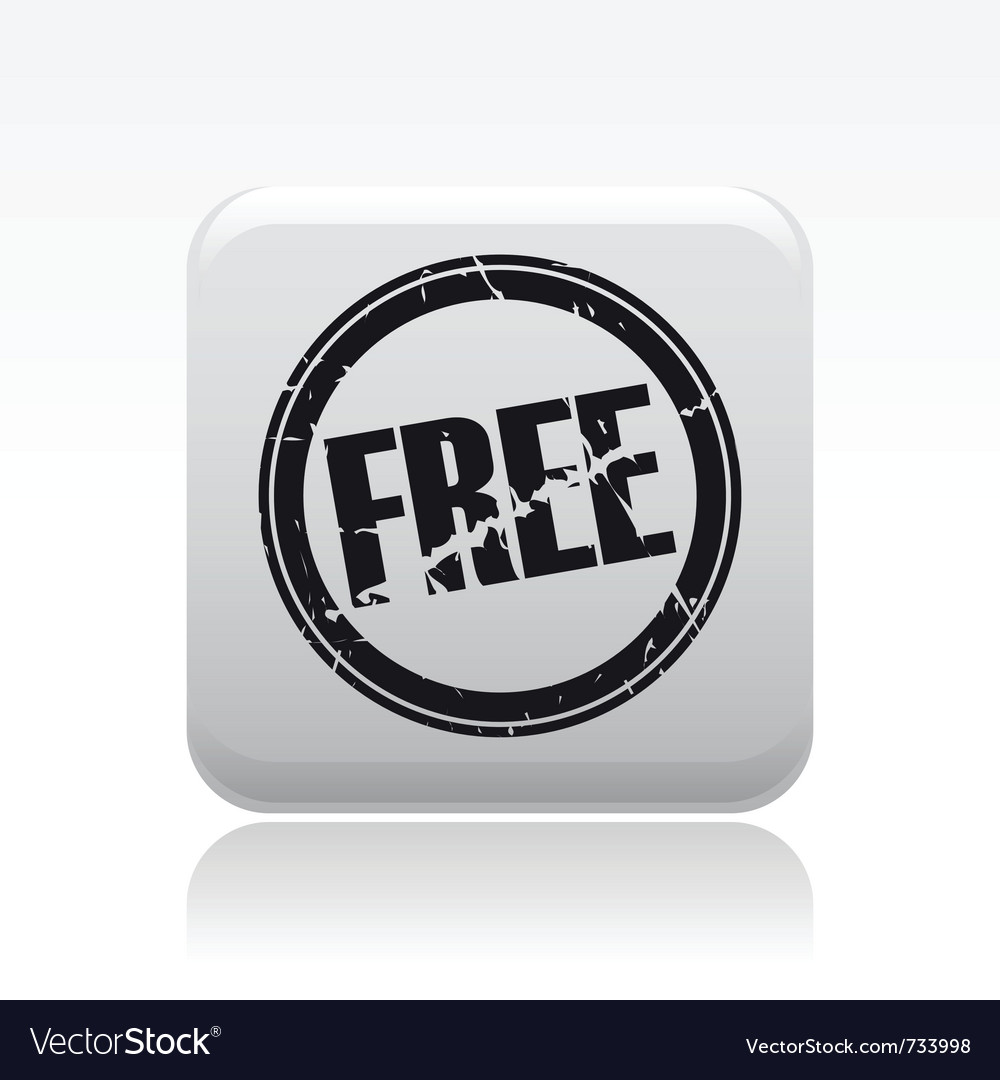 Stamp icon Royalty Free Vector Image - VectorStock