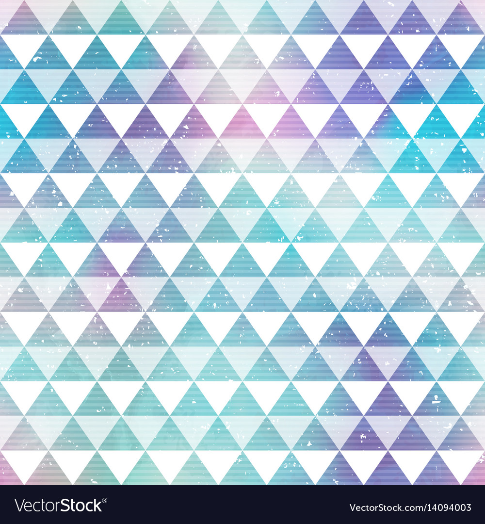 Bright triangles seamless pattern Royalty Free Vector Image