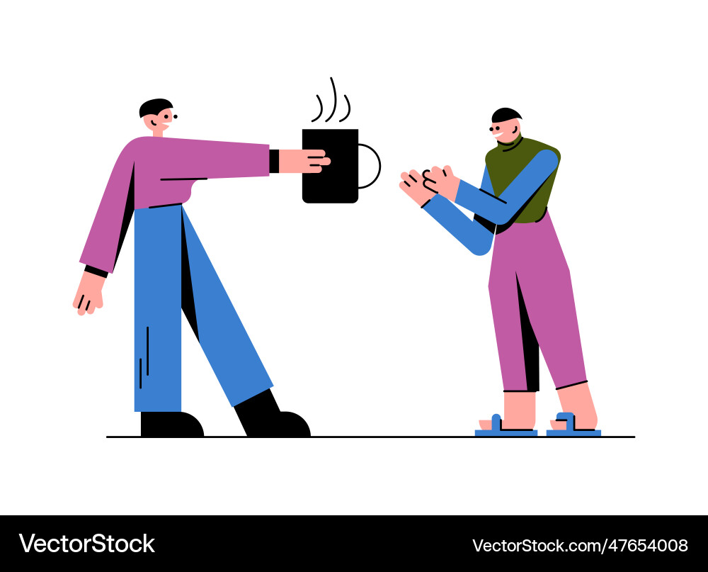 Cartoon characters from volunteering organizations