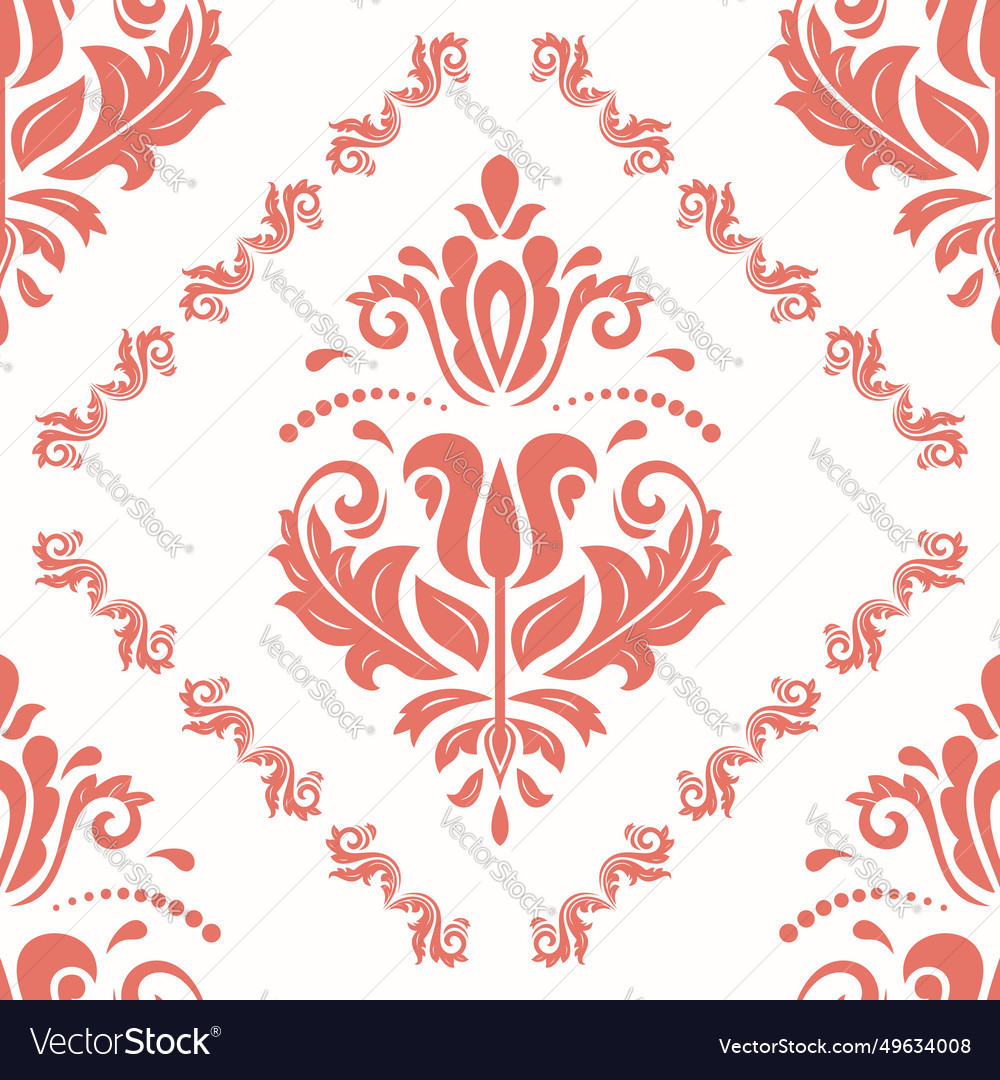 Classic seamless fine pattern Royalty Free Vector Image