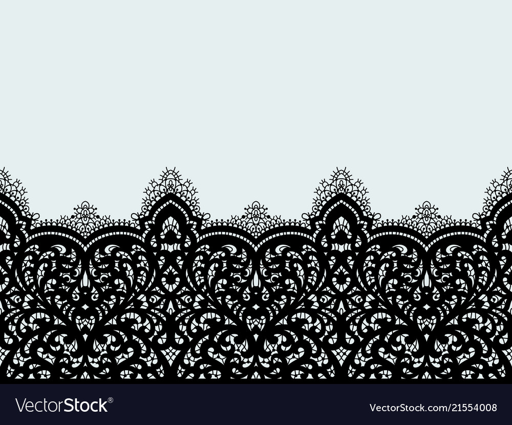 Lace seamless pattern Royalty Free Vector Image
