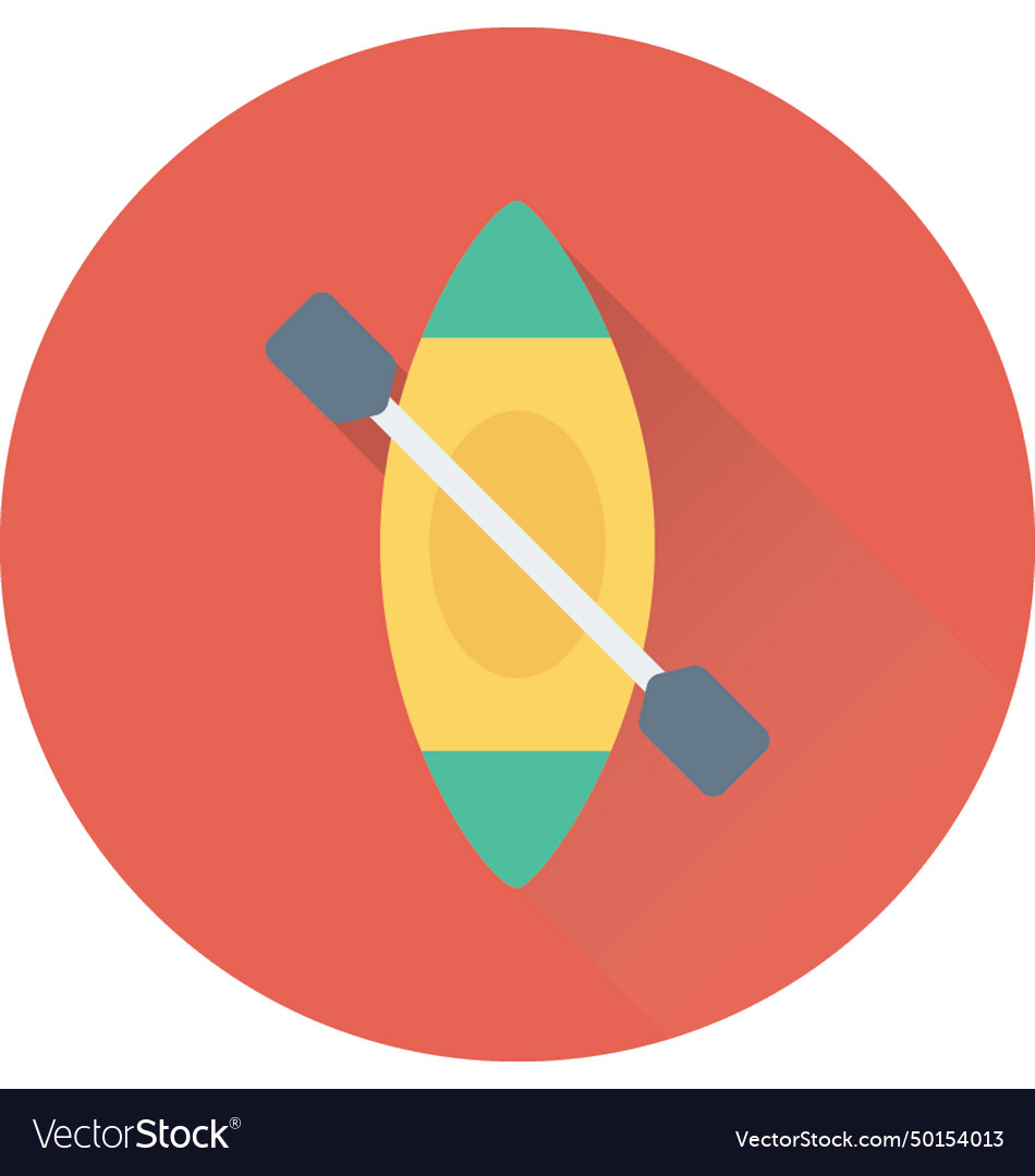 Canoe icon Royalty Free Vector Image - VectorStock