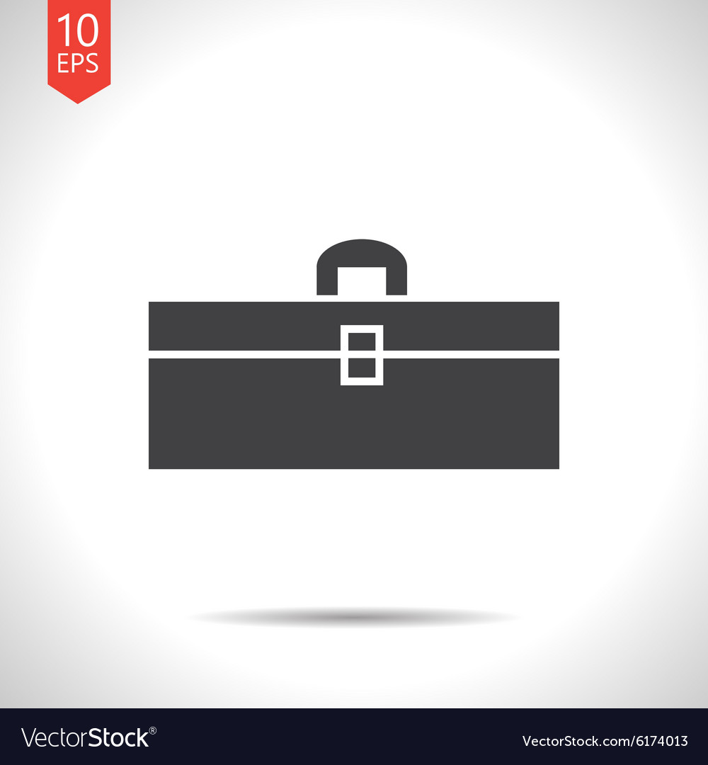 Color flat toolkit icon Royalty Free Vector Image