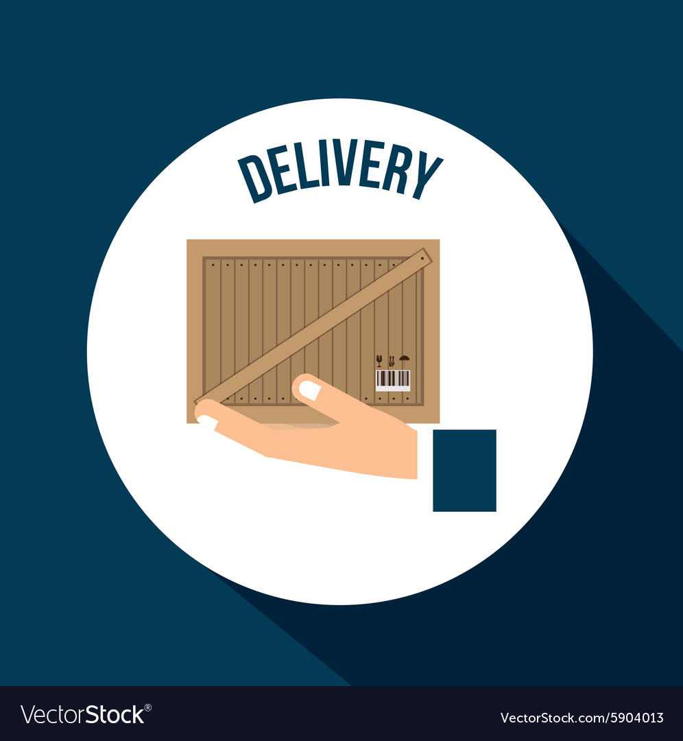 Delivery design Royalty Free Vector Image - VectorStock