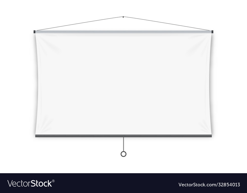 Projection screen Royalty Free Vector Image - VectorStock