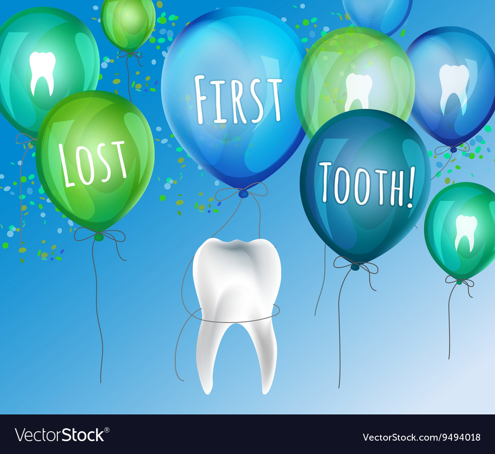 First lost tooth Royalty Free Vector Image - VectorStock