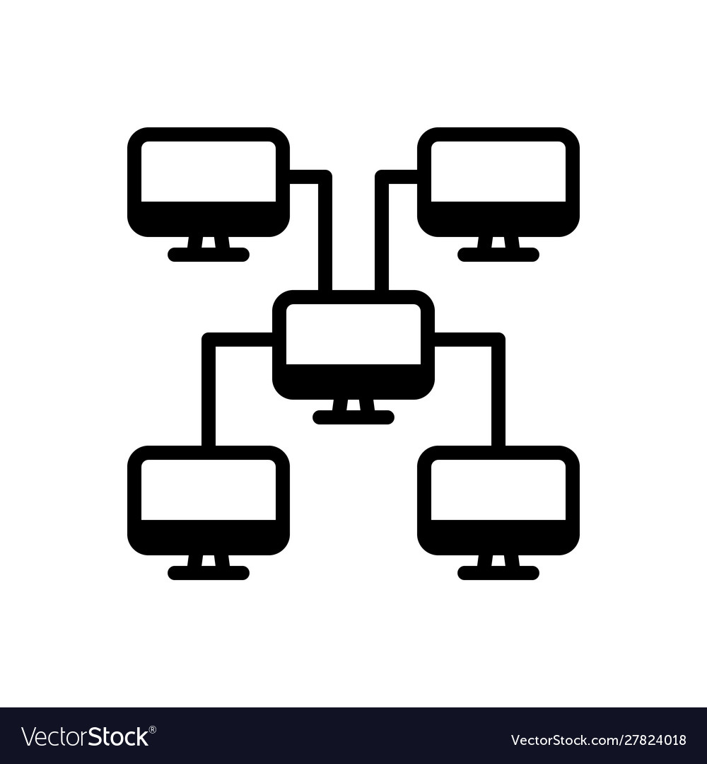 Network share Royalty Free Vector Image - VectorStock