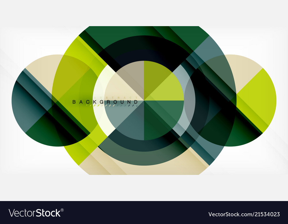 Circle abstract background Royalty Free Vector Image