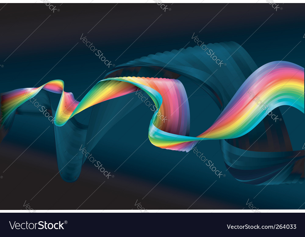 Abstract rainbow Royalty Free Vector Image - VectorStock