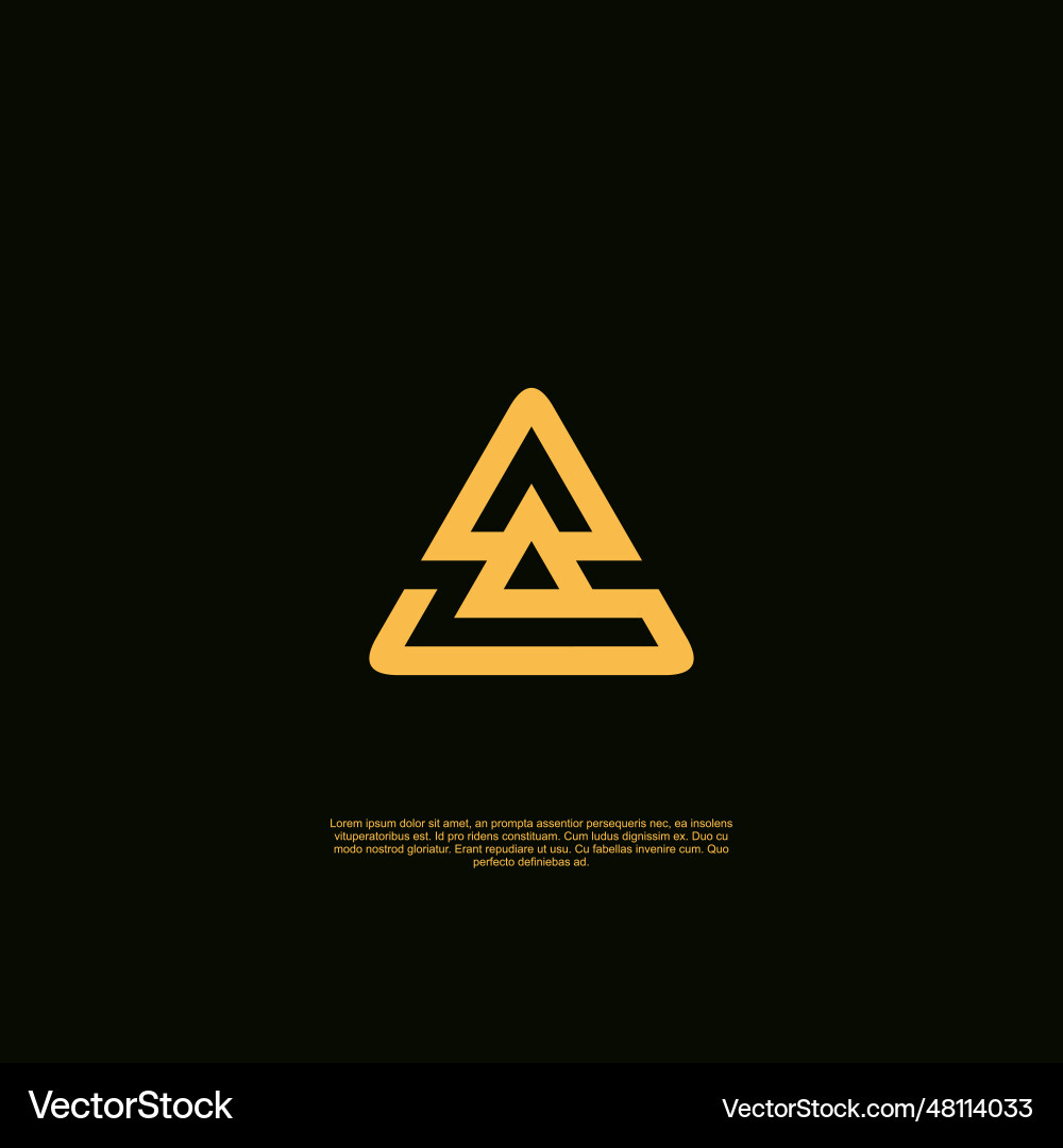 Letter a professional logo for all brands Vector Image