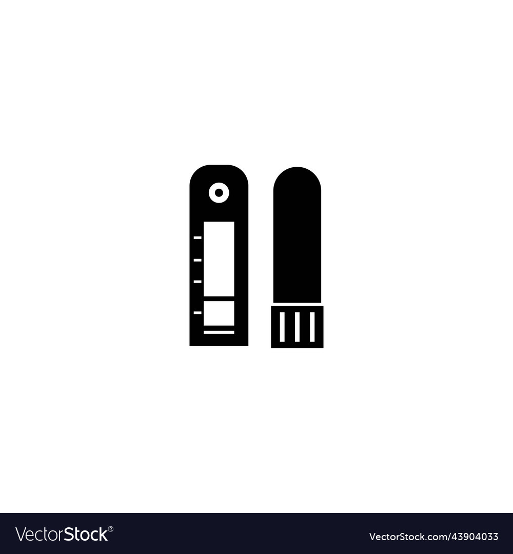 Rapid test icon Royalty Free Vector Image - VectorStock