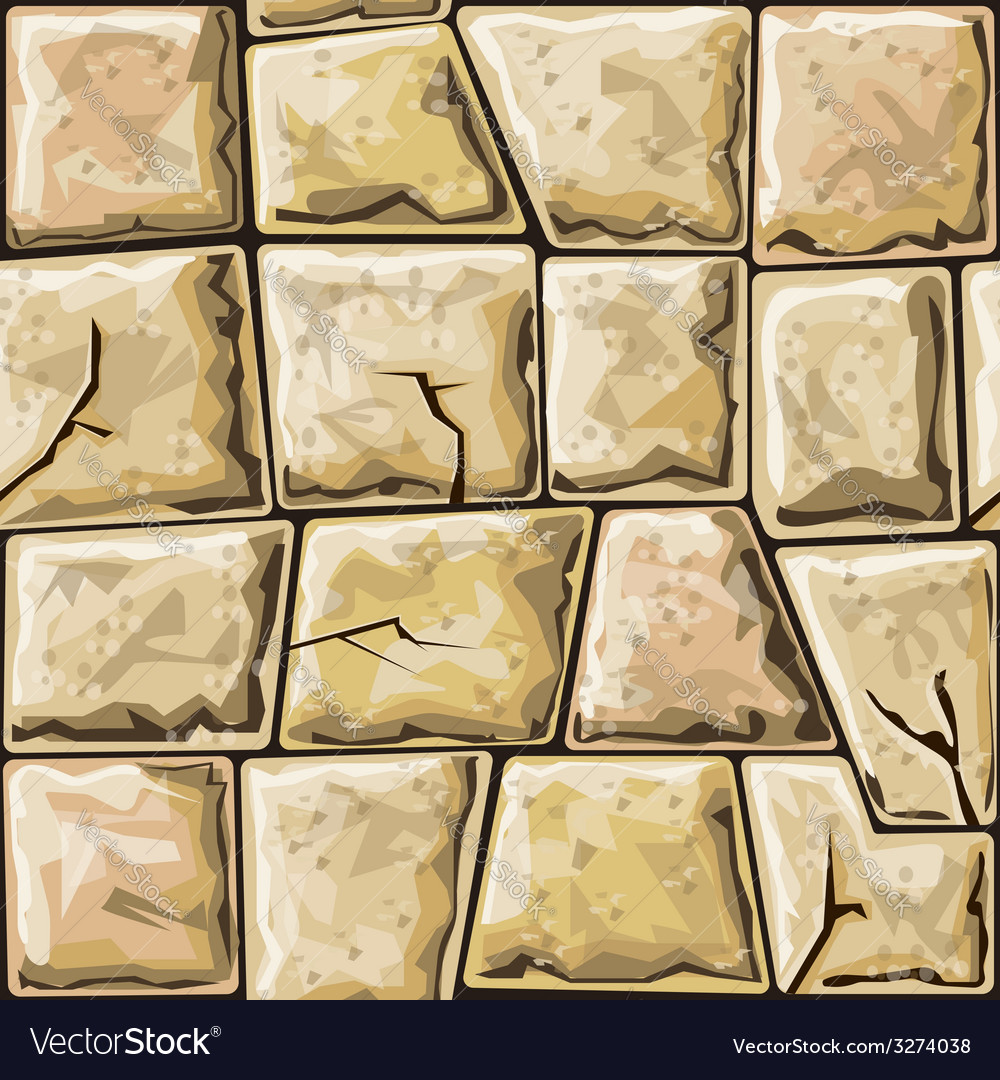 Stone seamless pattern Royalty Free Vector Image