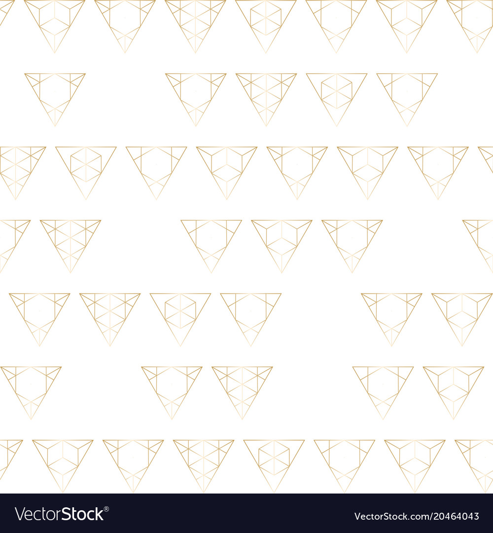Chic geometric pattern Royalty Free Vector Image