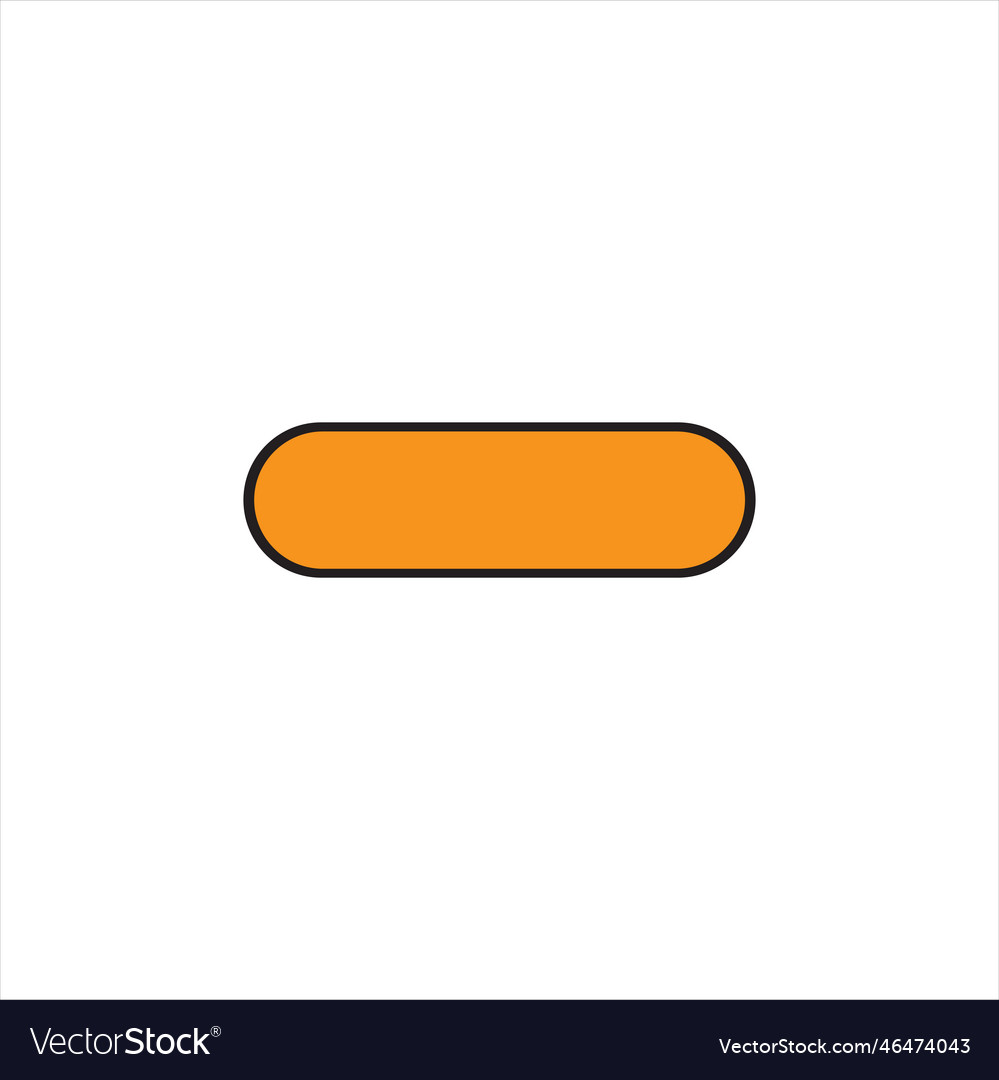 Elegant button Royalty Free Vector Image - VectorStock