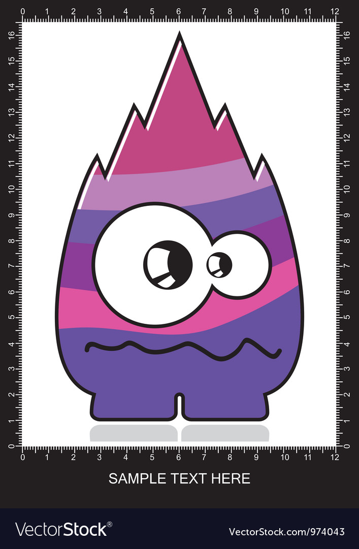 Monster Royalty Free Vector Image - VectorStock