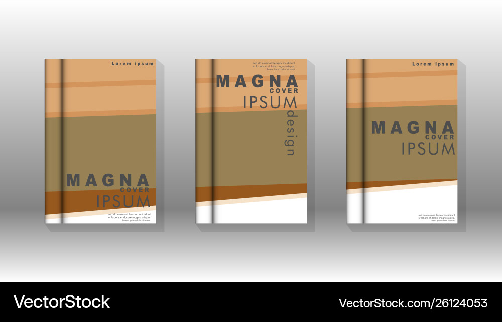 Cover book concept abstract geometric background Vector Image