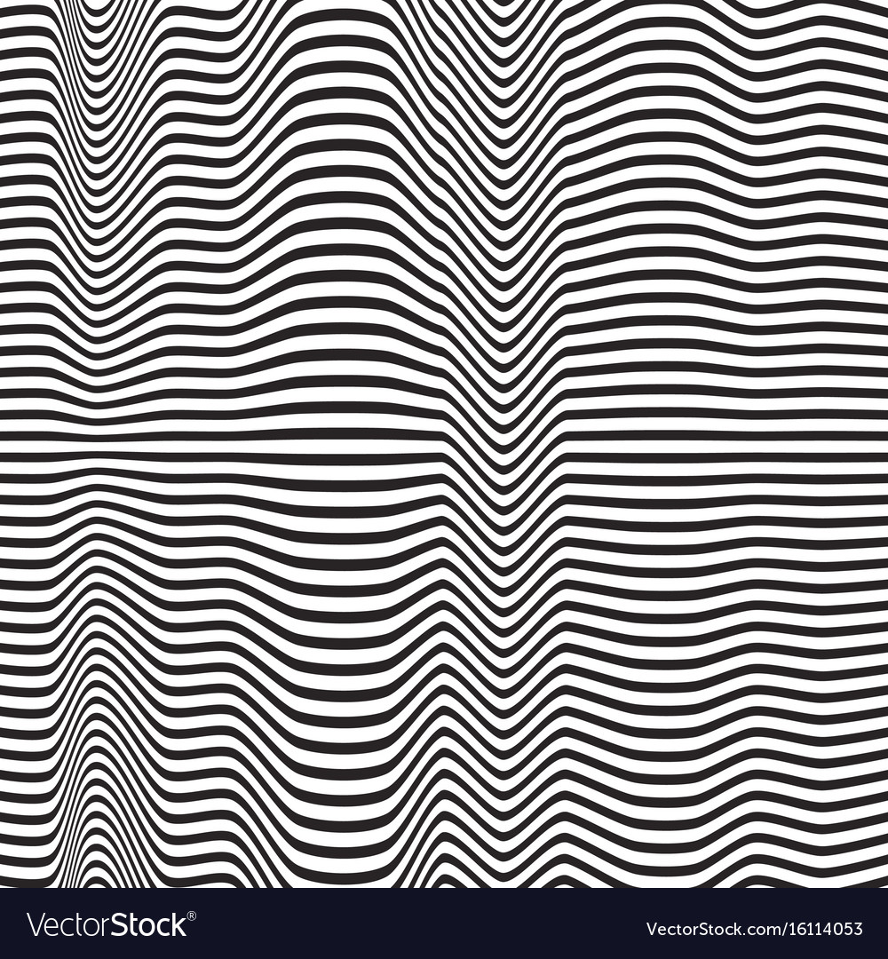 Pattern with black lines Royalty Free Vector Image
