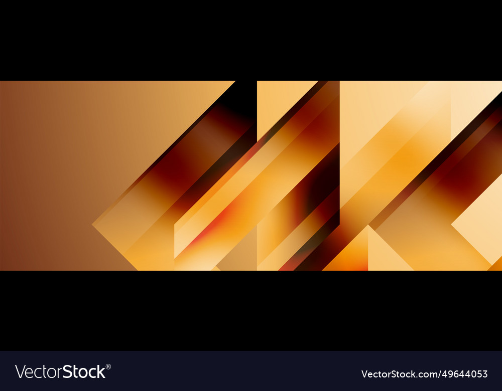 Simple geometric forms - dynamic Royalty Free Vector Image