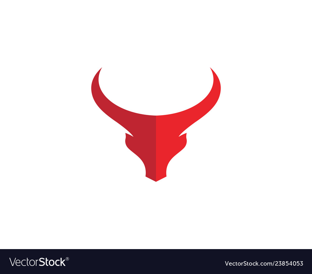 Taurus logo template icon Royalty Free Vector Image