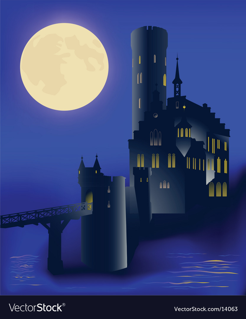 Castle Royalty Free Vector Image - VectorStock