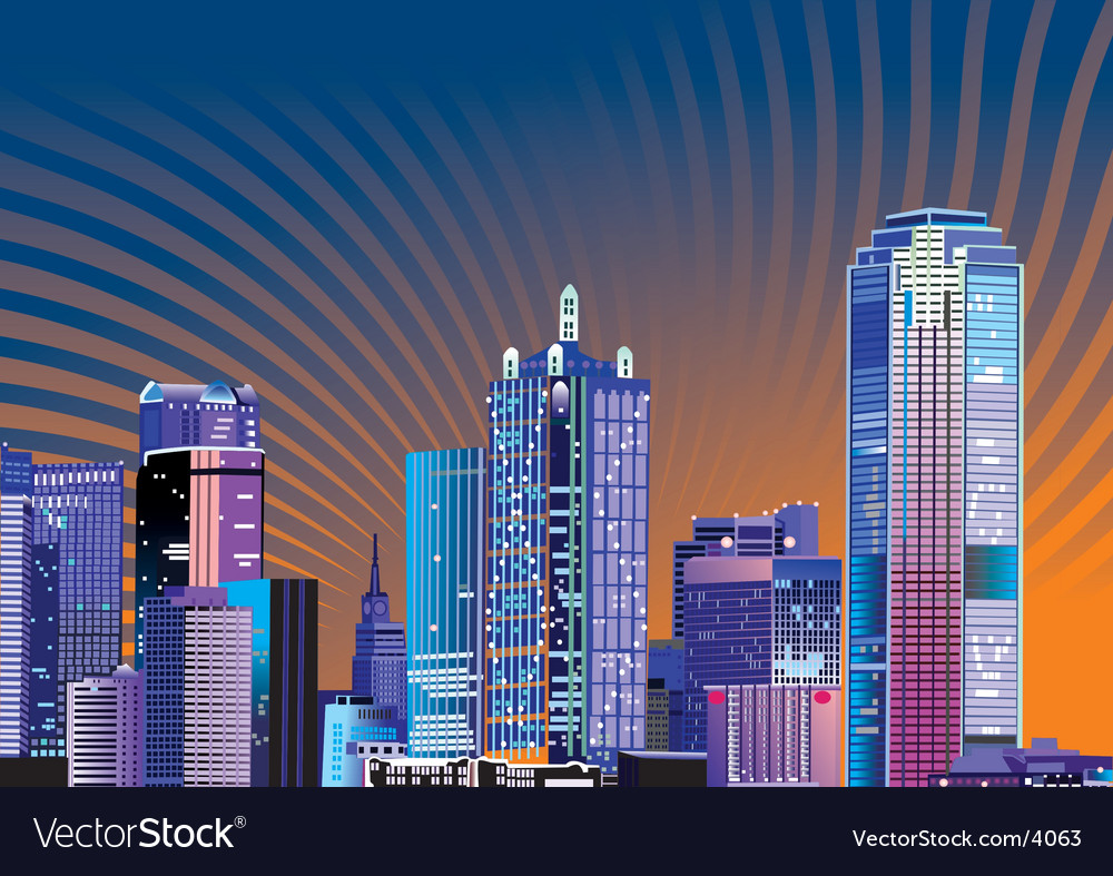 City Royalty Free Vector Image - VectorStock City Royalty Free Vector Image - VectorStock