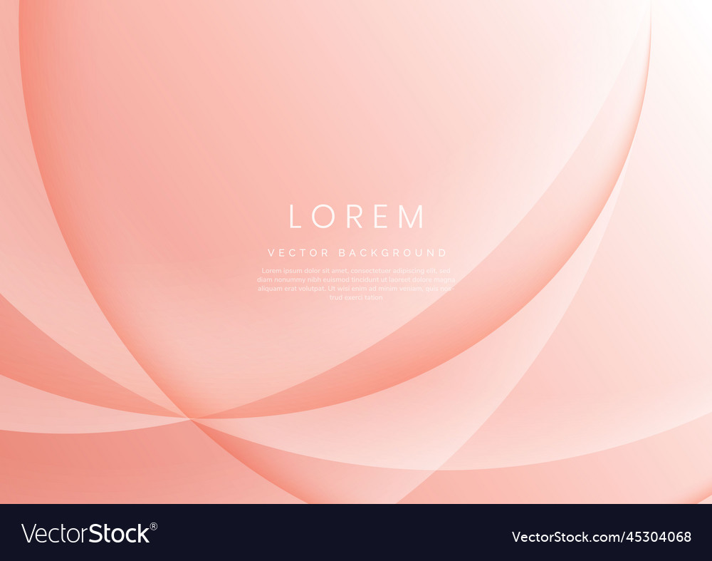 Abstract background pink gradient layer circles Vector Image
