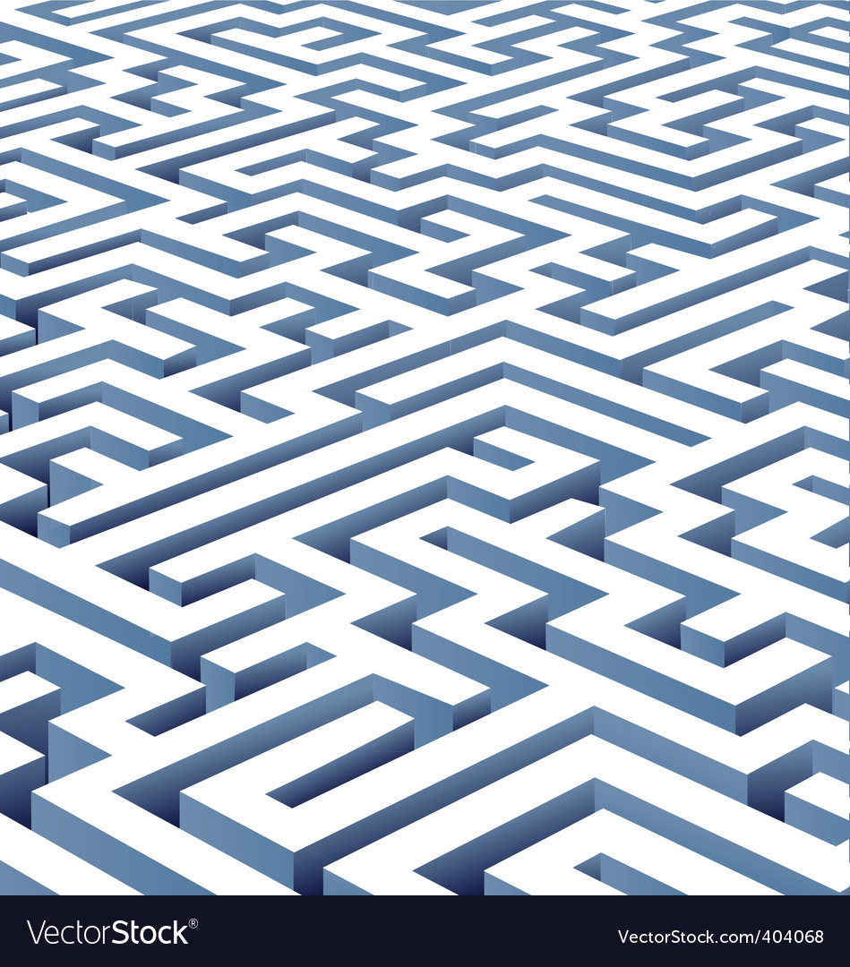 Maze Royalty Free Vector Image - VectorStock