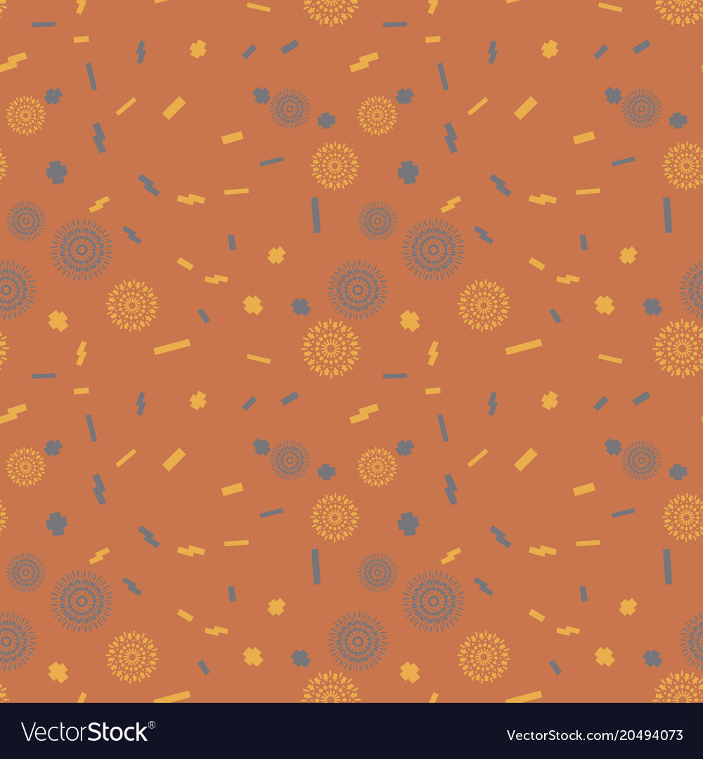 Alien splatter seamless pattern Royalty Free Vector Image