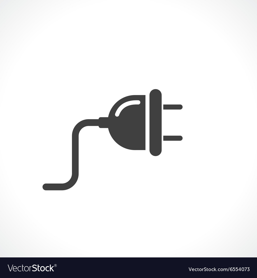Plug icon Royalty Free Vector Image - VectorStock