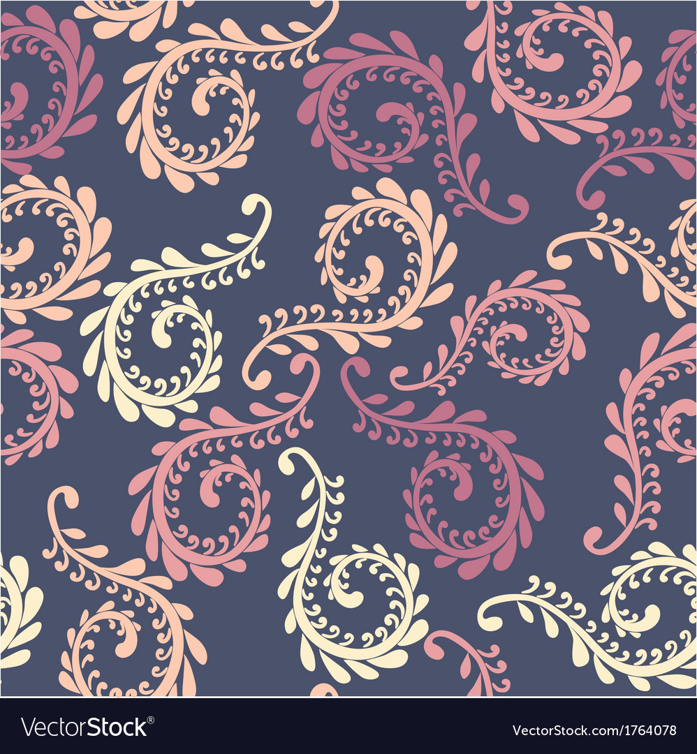 Fern seamless pattern Royalty Free Vector Image