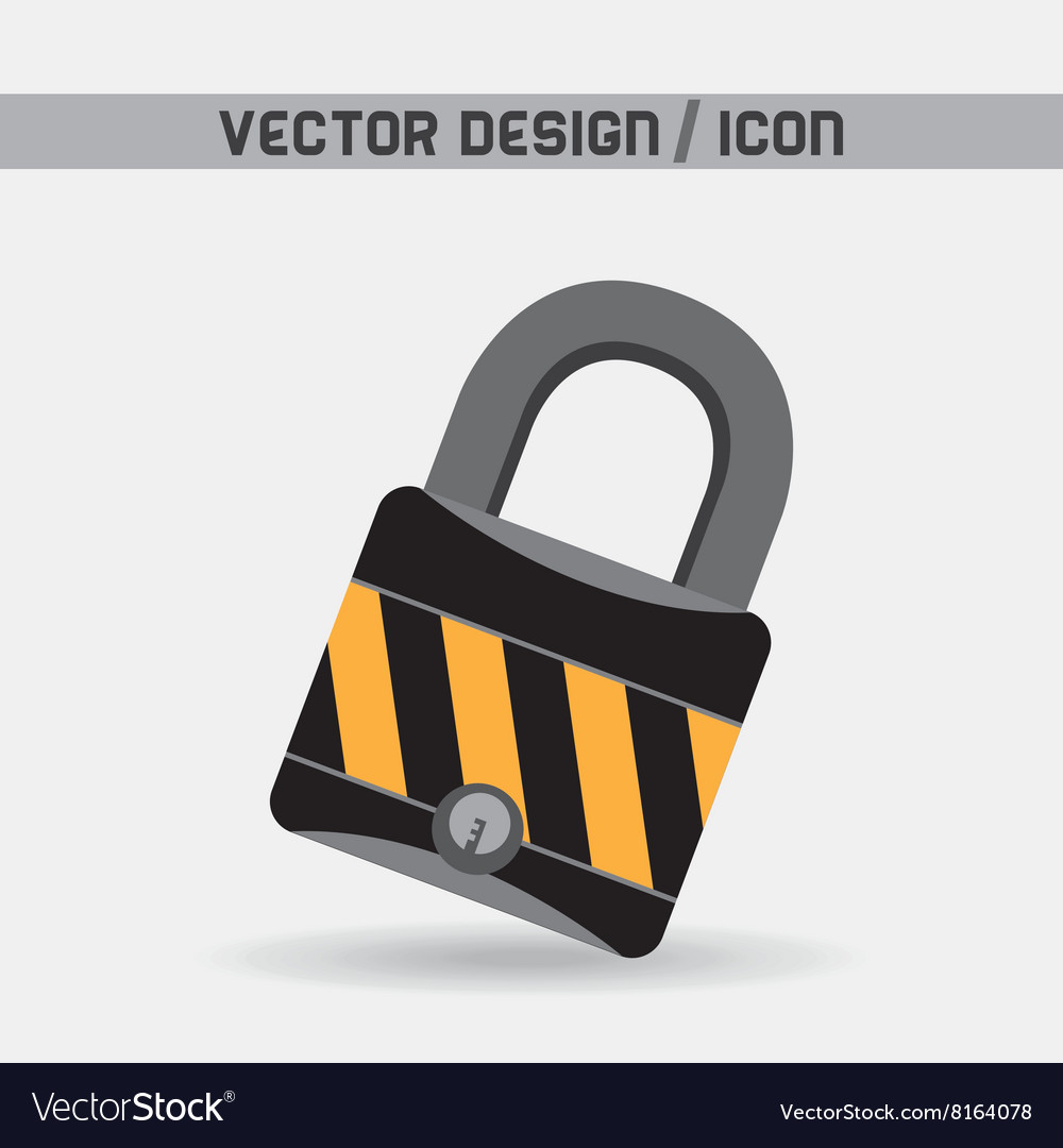 Security system design Royalty Free Vector Image