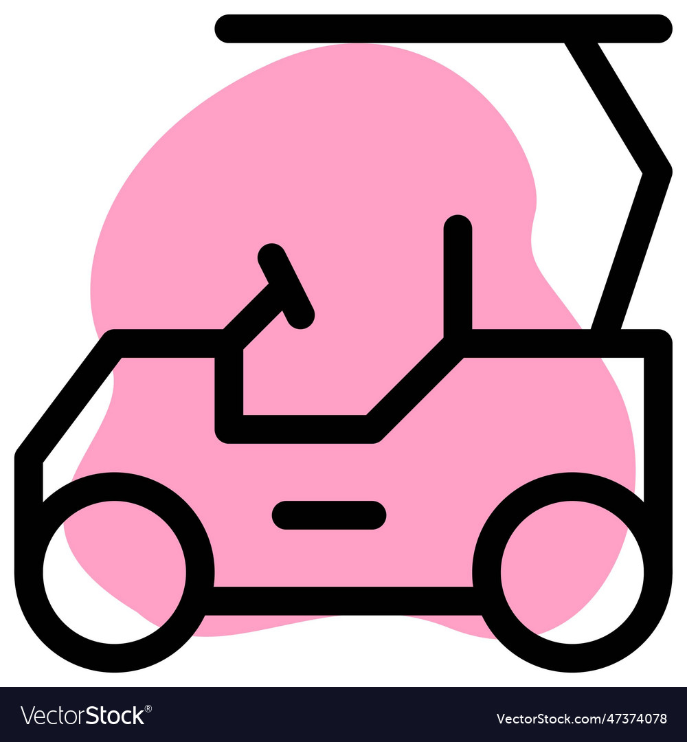 Soil compression with mini road roller Royalty Free Vector