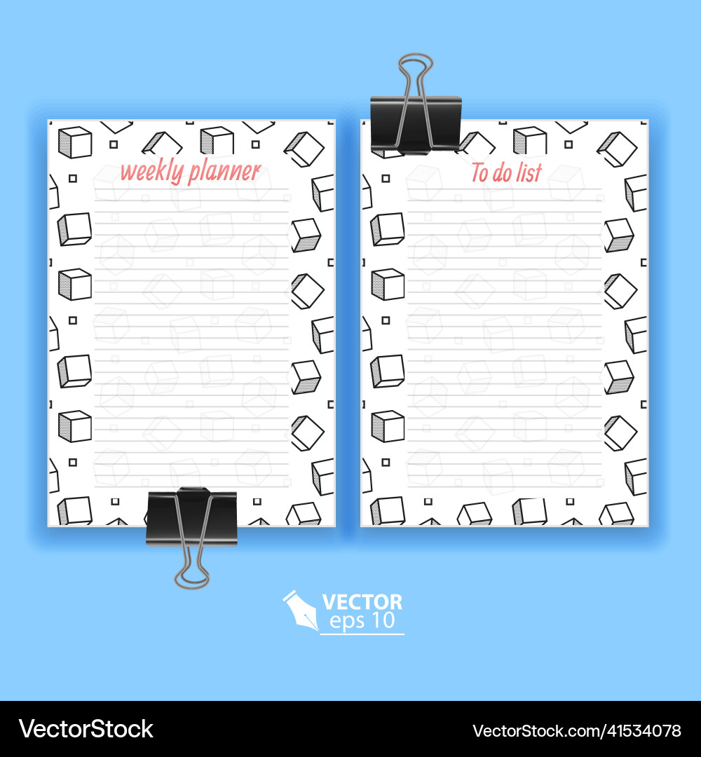 To do list or planning icon concept all tasks Vector Image