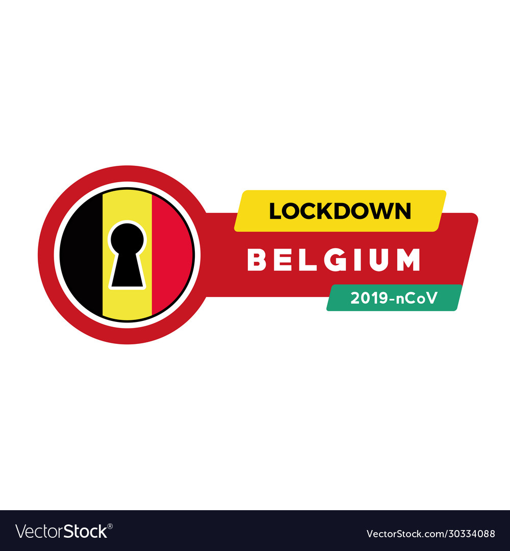 Corona virus lockdown concept Royalty Free Vector Image