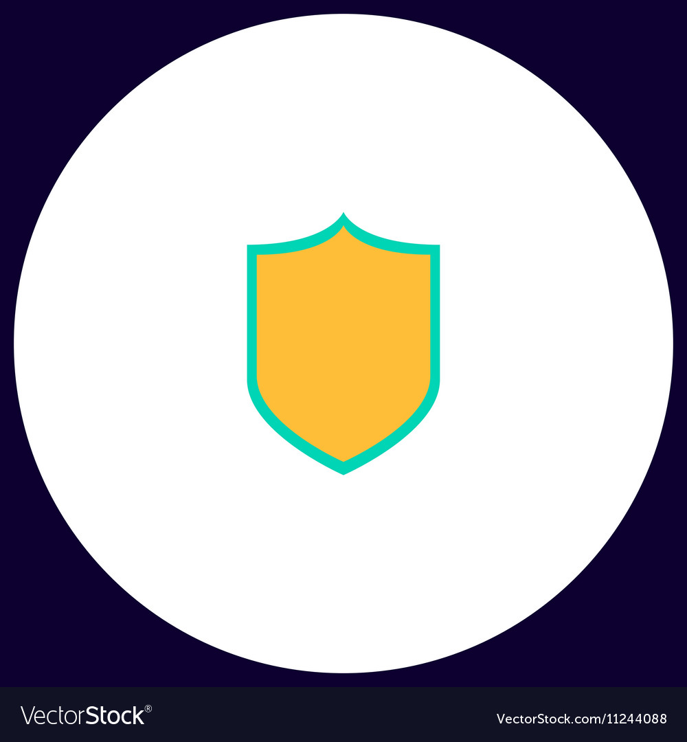 Shield computer symbol Royalty Free Vector Image