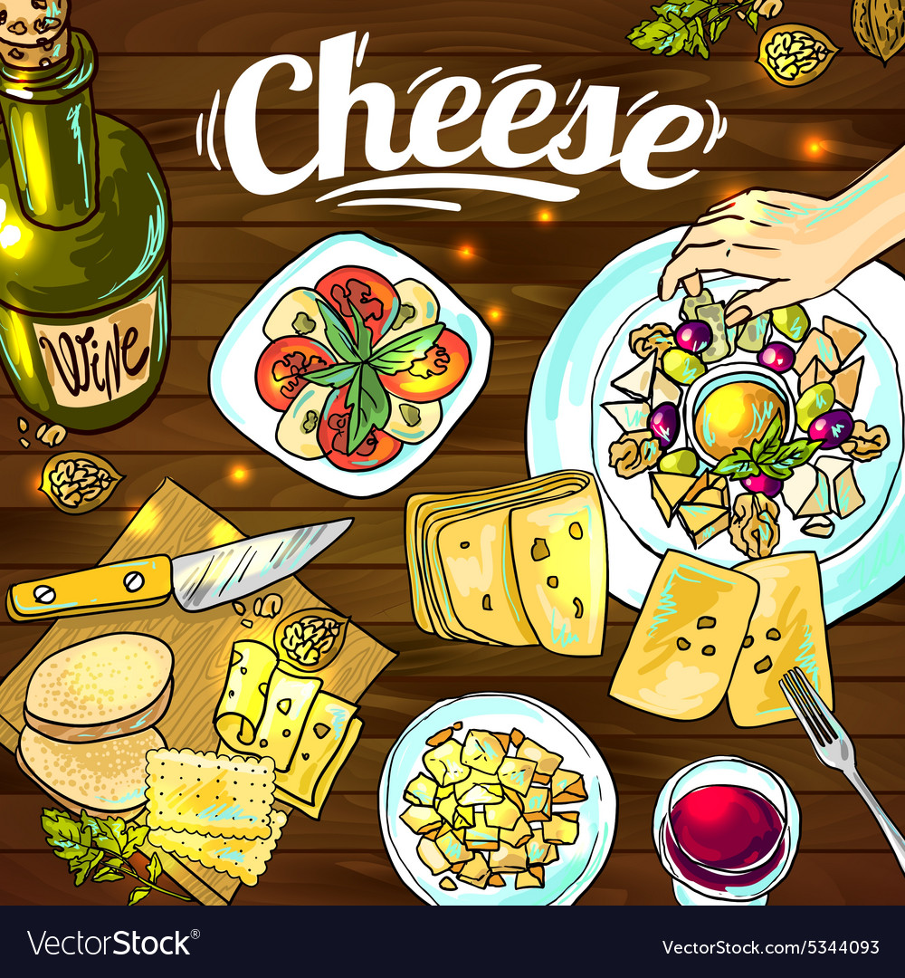 Cheese Royalty Free Vector Image - VectorStock