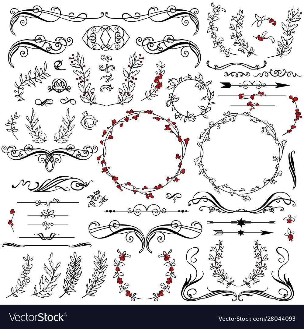 Set elements for design Royalty Free Vector Image