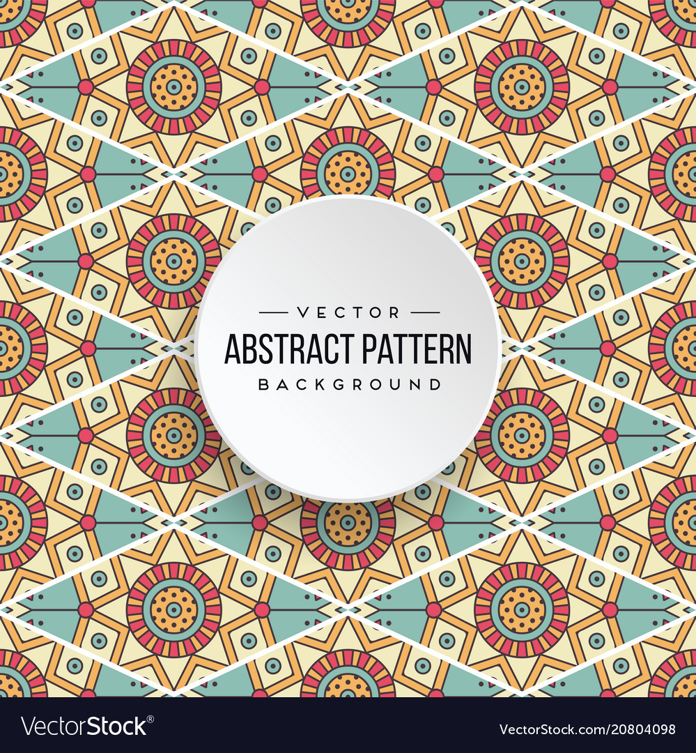 Seamless pattern tile Royalty Free Vector Image