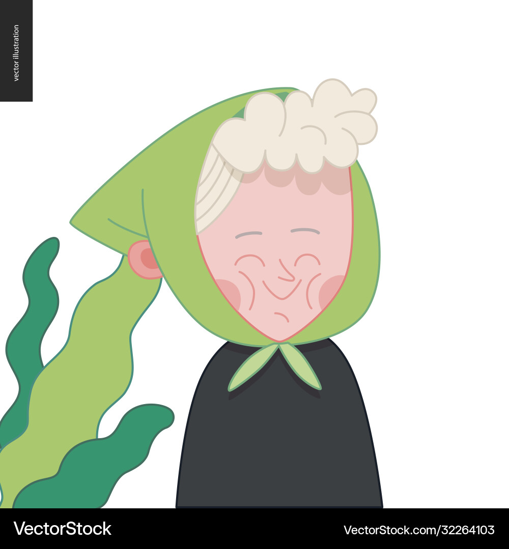 Bright characters portraits Royalty Free Vector Image