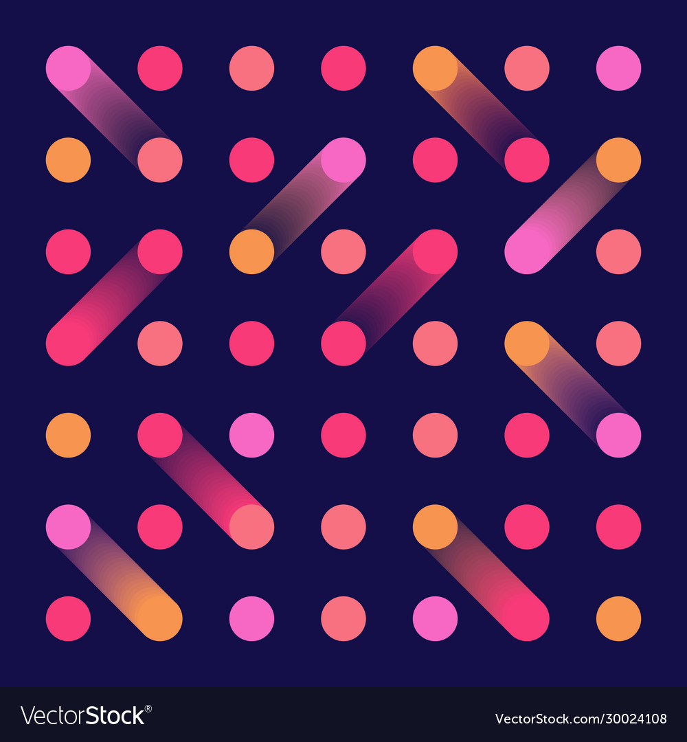 Abstract dot science tech cover pattern Royalty Free Vector