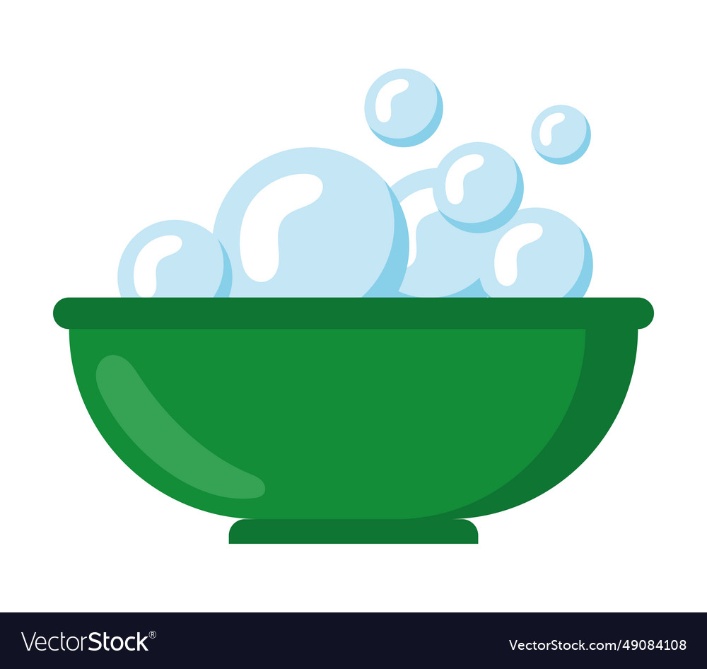 Bubbles bath Royalty Free Vector Image - VectorStock