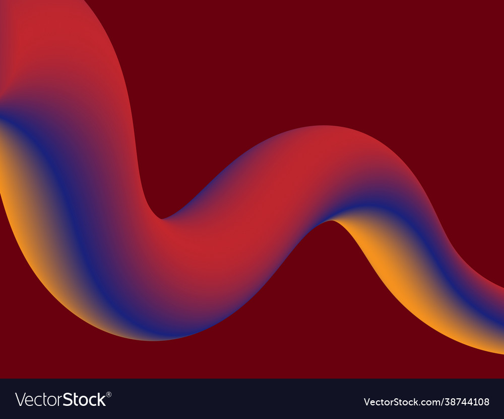 Fluid gradient background Royalty Free Vector Image